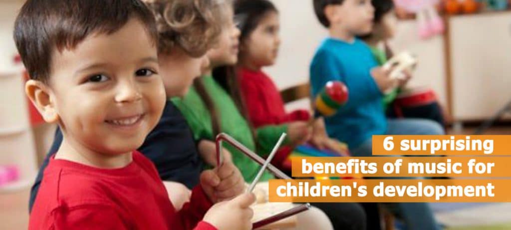 6 surprising benefits of music for children's development - Bonkers Beat