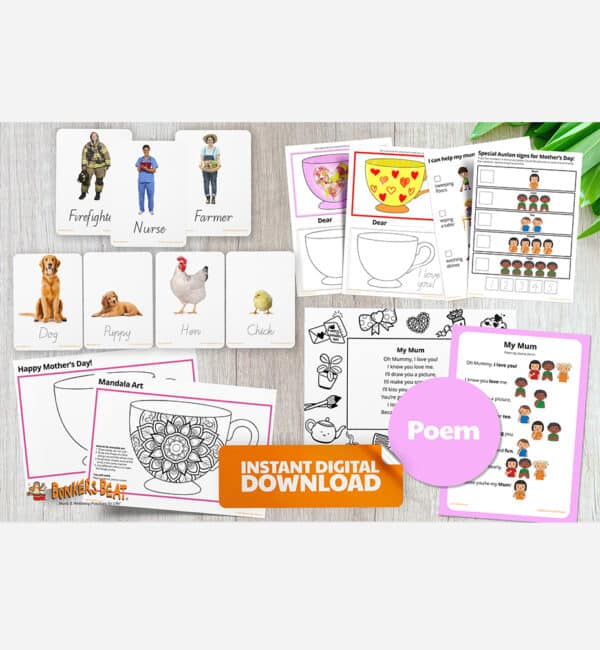 Mother's Day Poem and Complete Pack - Bonkers Beat